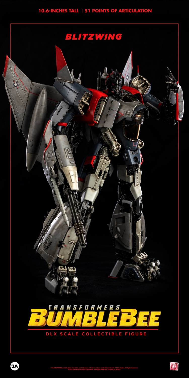 Hasbro x 3A ThreeA Presents BLITZWING - Transformers BUMBLEBEE DLX ...